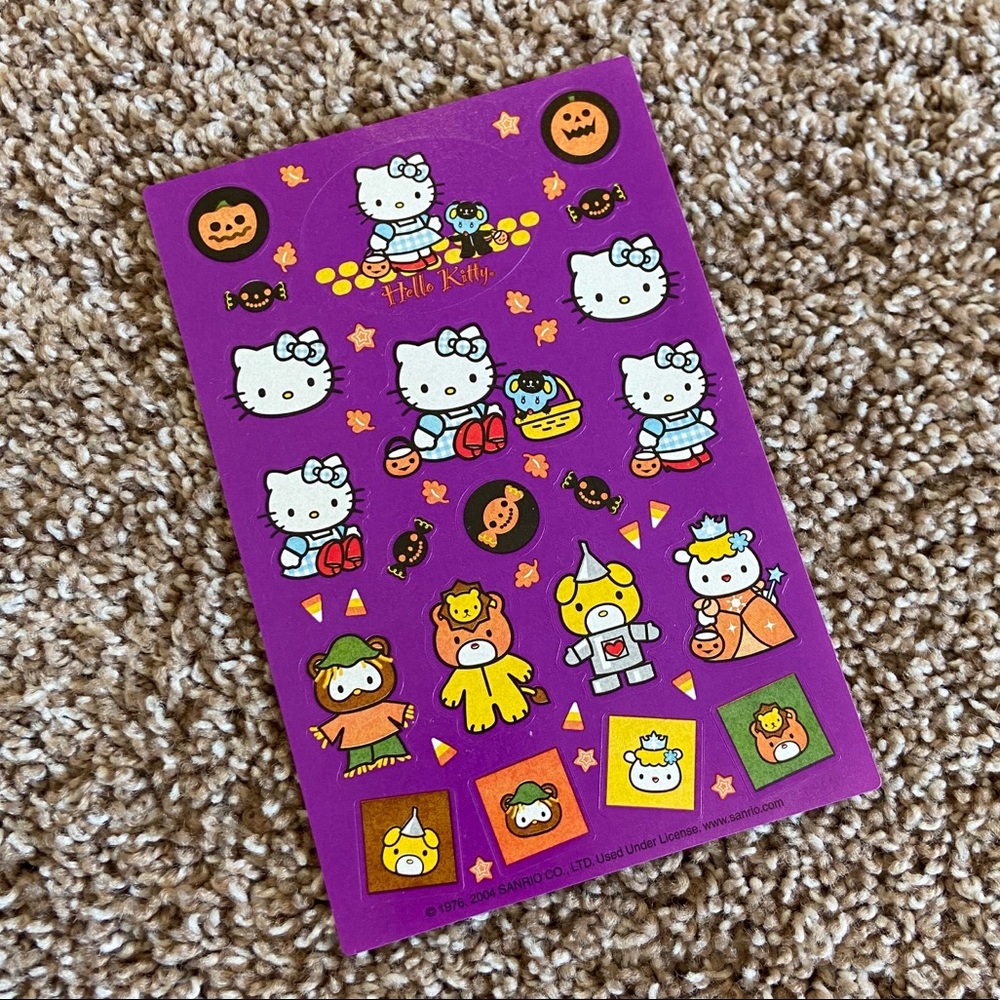 Hello Kitty As The Wizard Of Oz Stickers - Gem